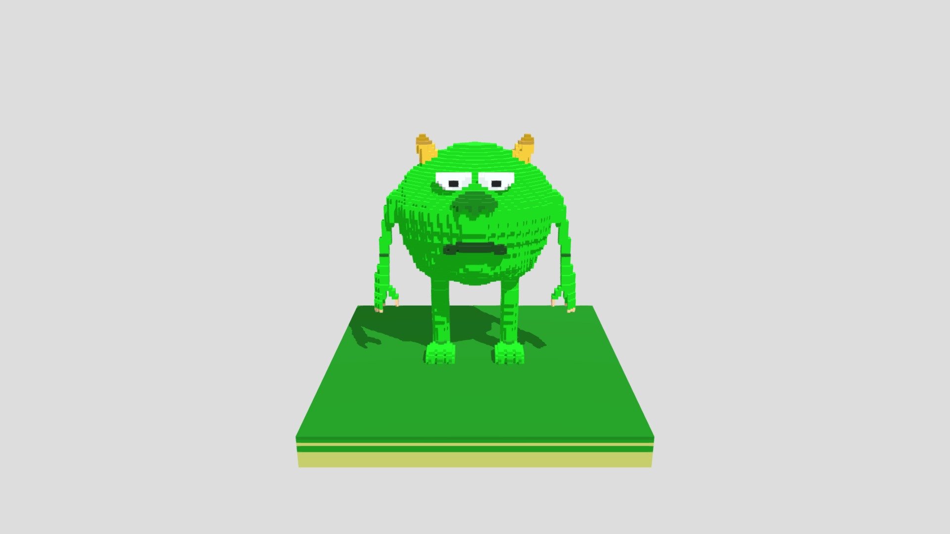 Mike Wazowski - 3D model by KimTorpedo (@a9061) [8e31f2e] - Sketchfab