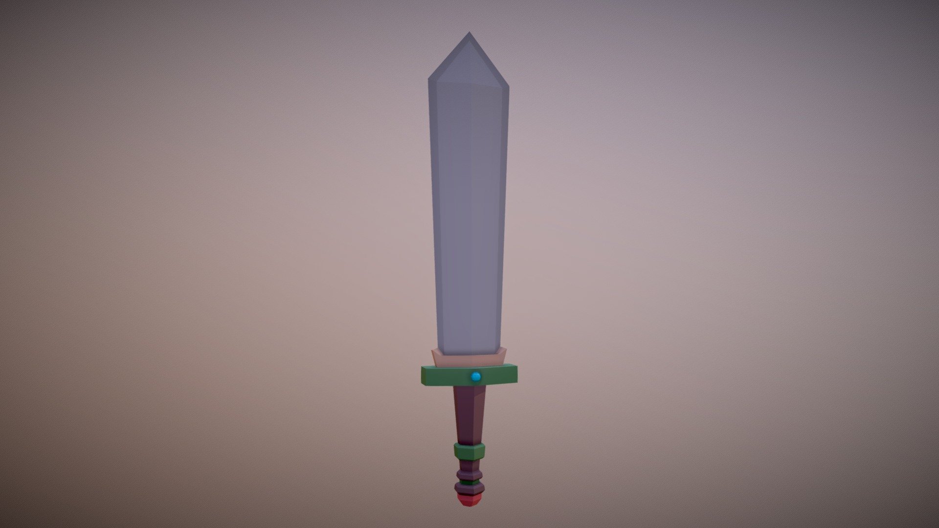 1st Tutorial Sword - 3D model by Wildeheart [8e338c4] - Sketchfab