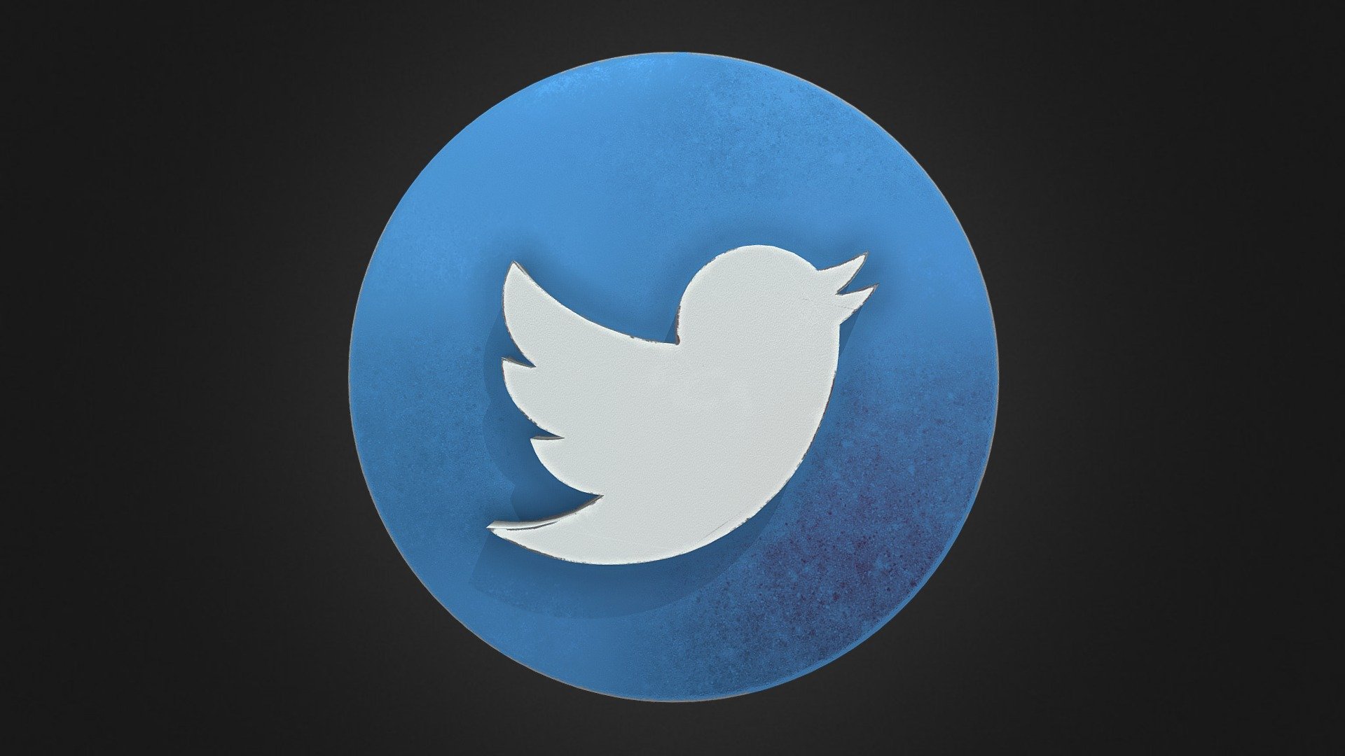 Twitter Logo - Buy Royalty Free 3D model by AnshiNoWara [8e34672 ...
