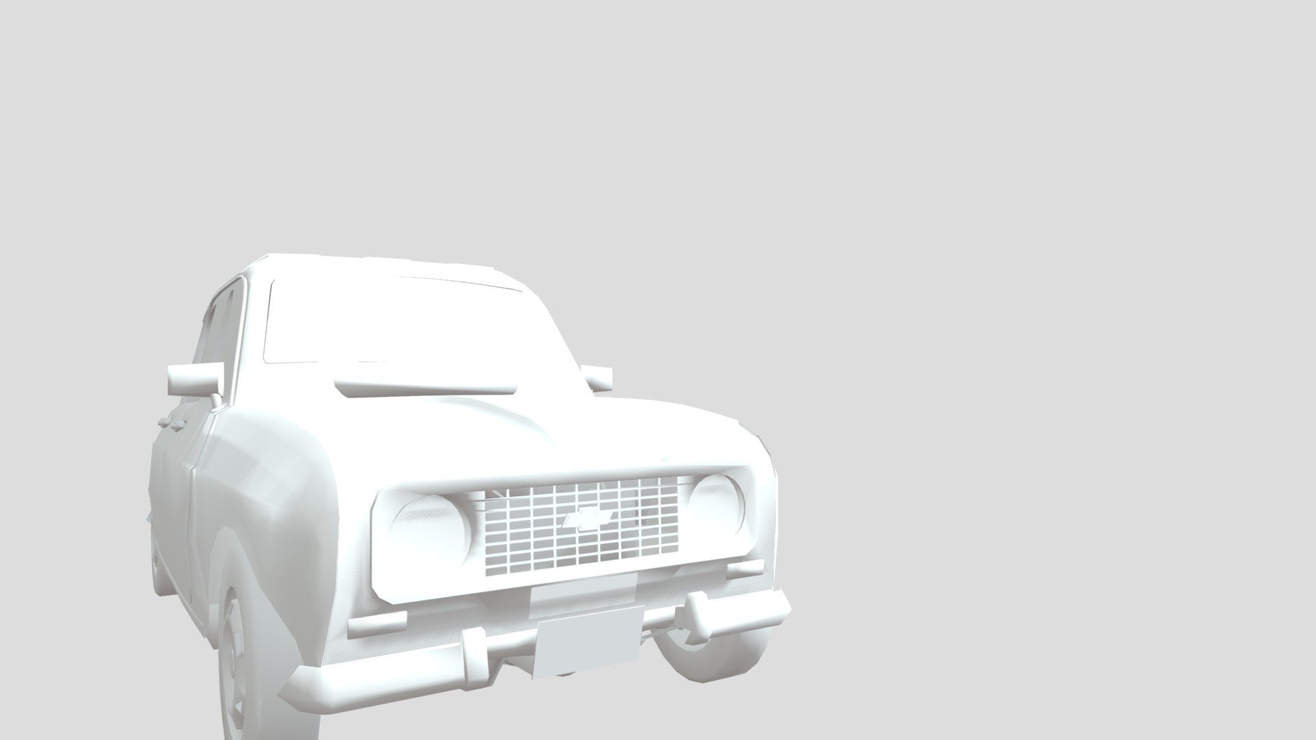 RENAULT 4 - Download Free 3D model by amadorix [8e34713] - Sketchfab