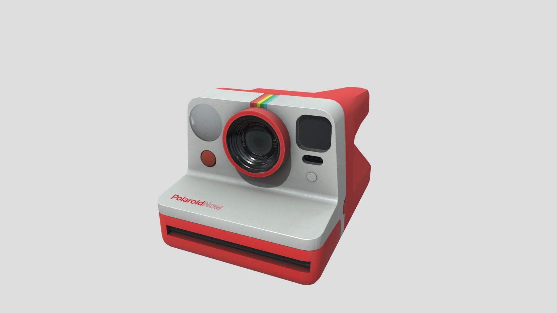 Polaroid Now - 3D model by BubbleGumBoio [8e34ba7] - Sketchfab