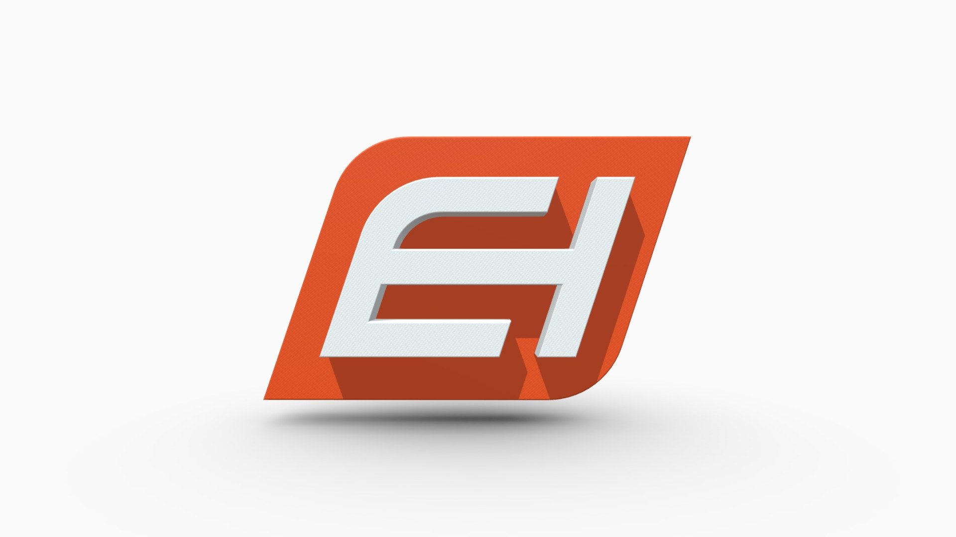 EH_Color Logo 3D - 3D model by Daniel.San2 [8e3757e] - Sketchfab