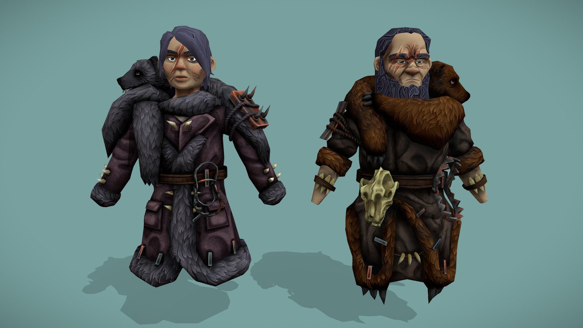 Cave Digger 2: Dig Harder - Bearpunk Avatars - 3D model by tiina ...