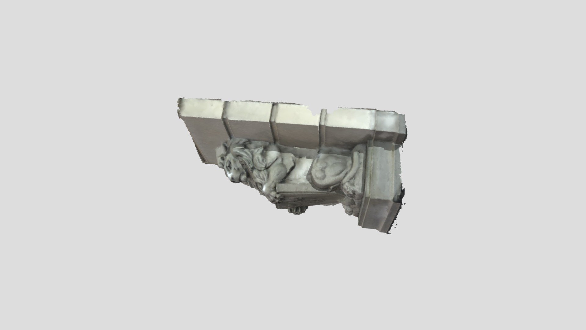 Lion Statue - 3D model by roshni11 [8e39967] - Sketchfab