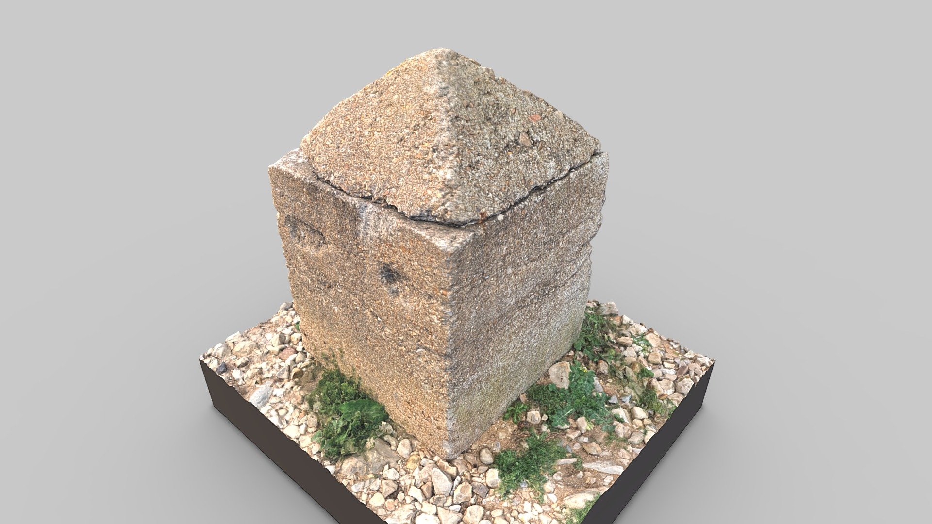 Charmouth Beach Anti Tank Block - Download Free 3D model by artfletch ...
