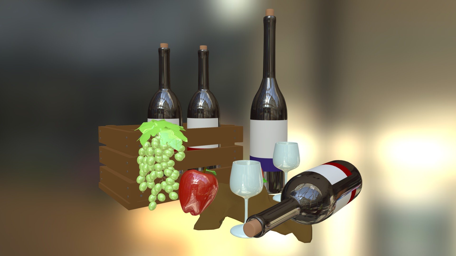 Bodegón - 3D model by legendarydaru [8e3a2b6] - Sketchfab