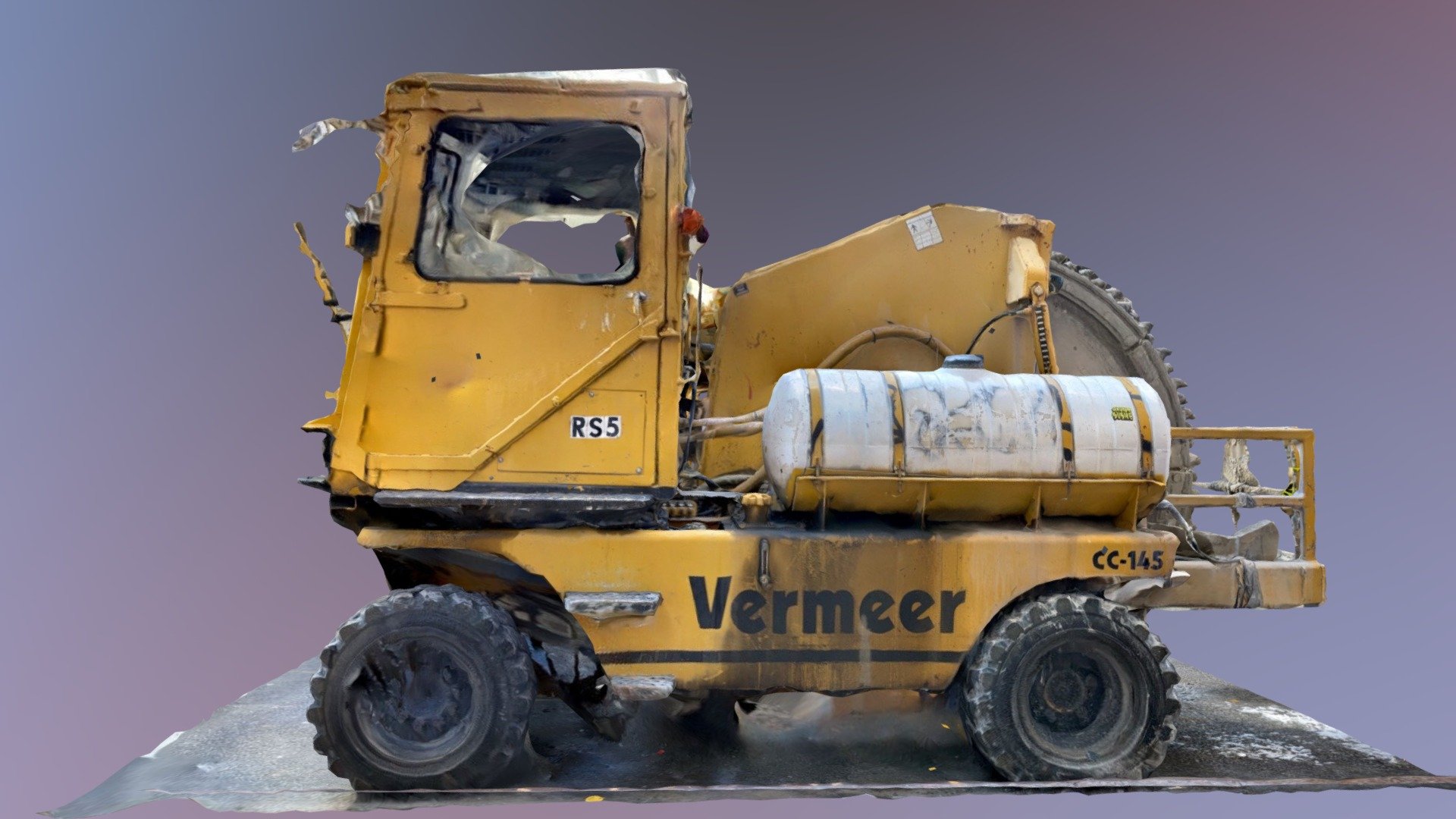 Day 154: Vermeer Concrete Cutter - Download Free 3D model by uttamg911 ...