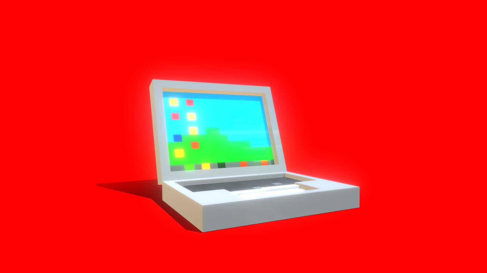 Low poly laptop - Download Free 3D model by Polymotion (@AAV_s_models ...