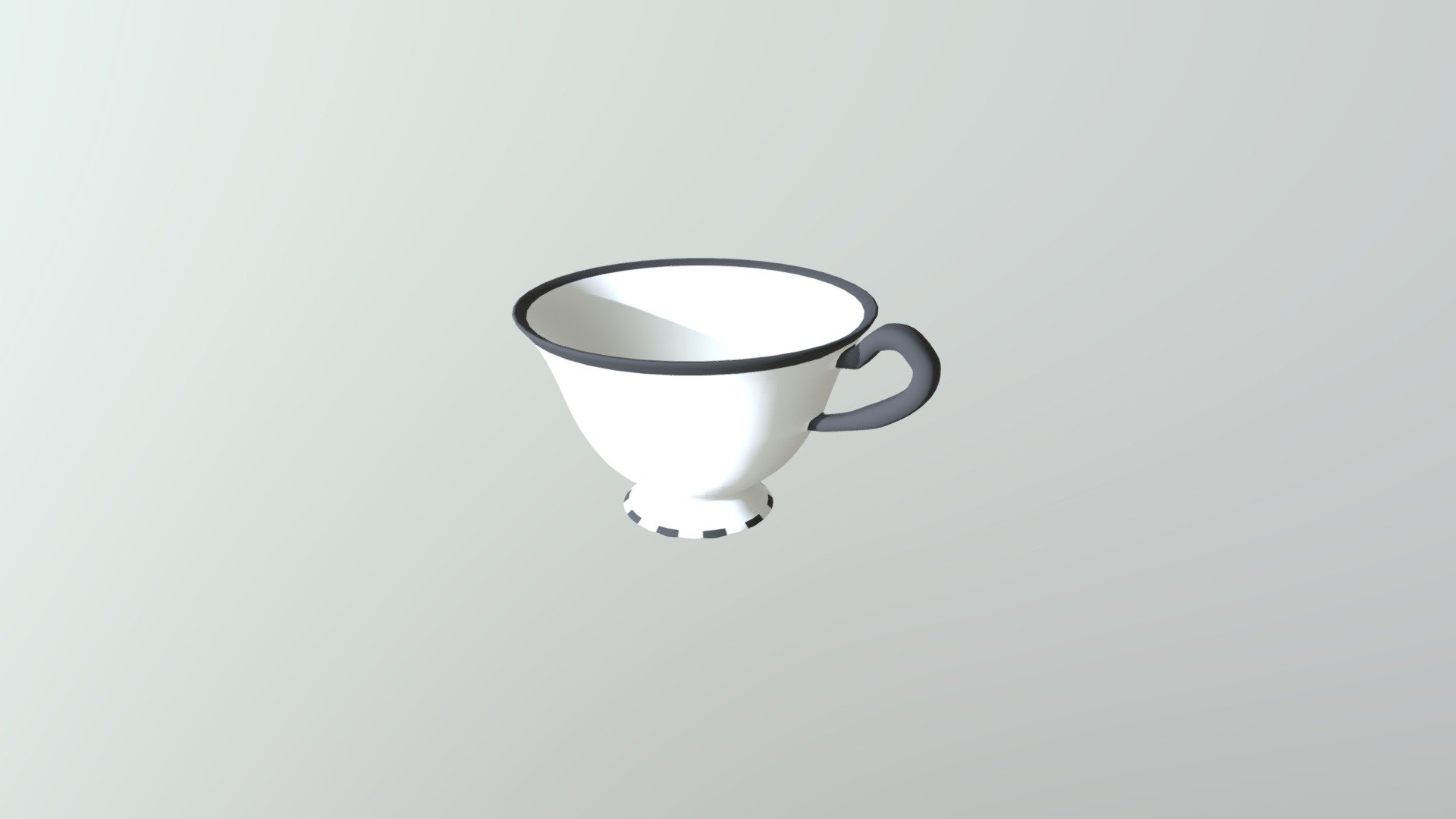 Teacup - 3D model by Kennromm [8e3cd64] - Sketchfab