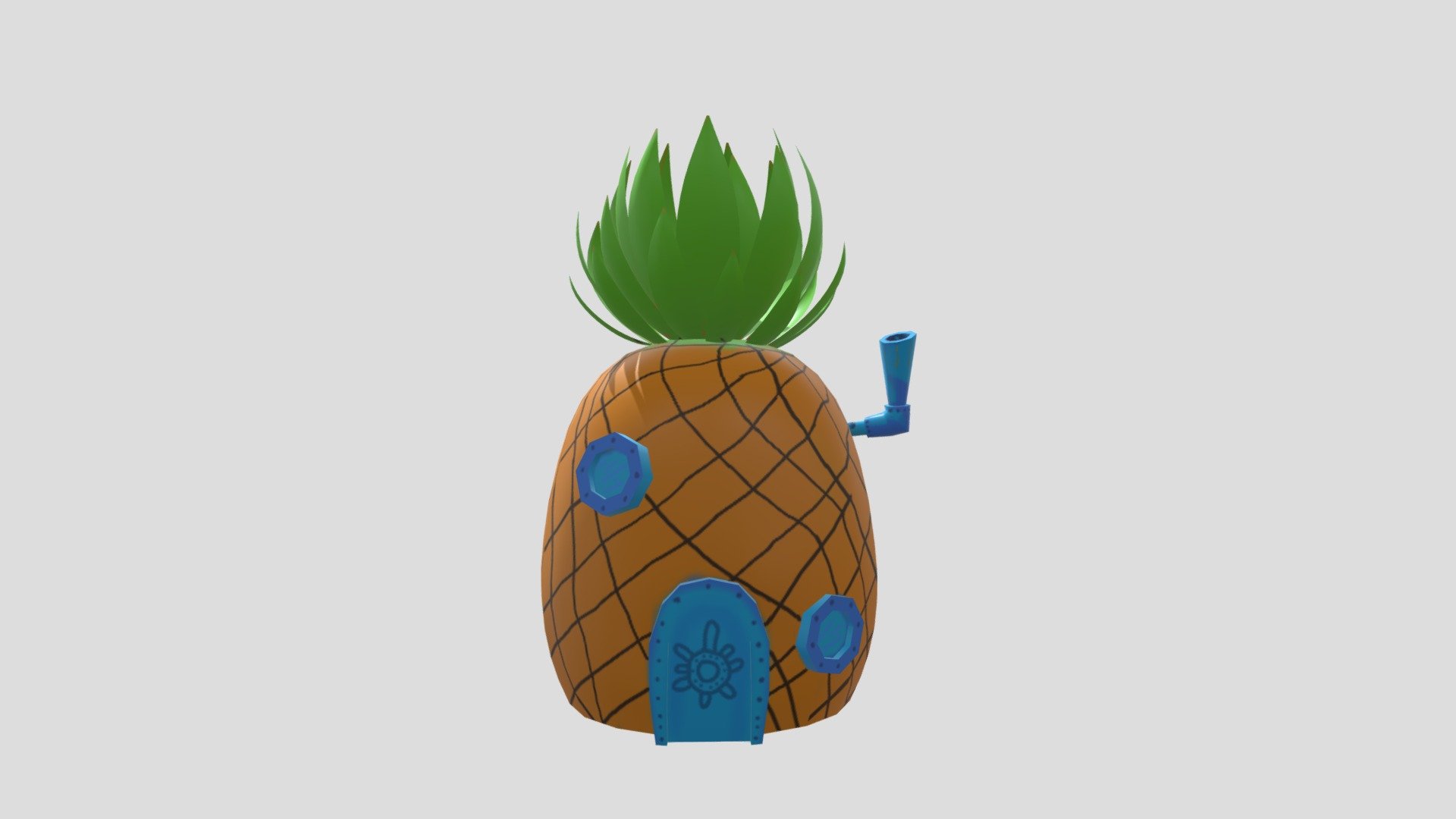 Spongebobs Homemade House - Download Free 3D model by Romyblox1234 ...