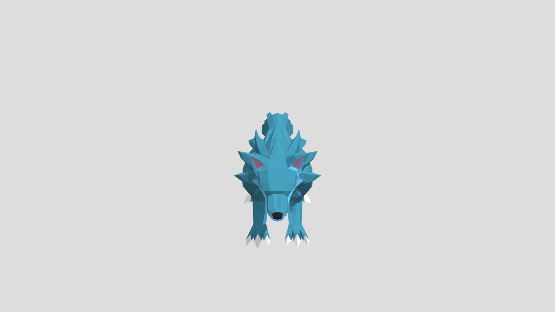 Wolves Low poly - 3D model by blackbugit [8e3e5cf] - Sketchfab