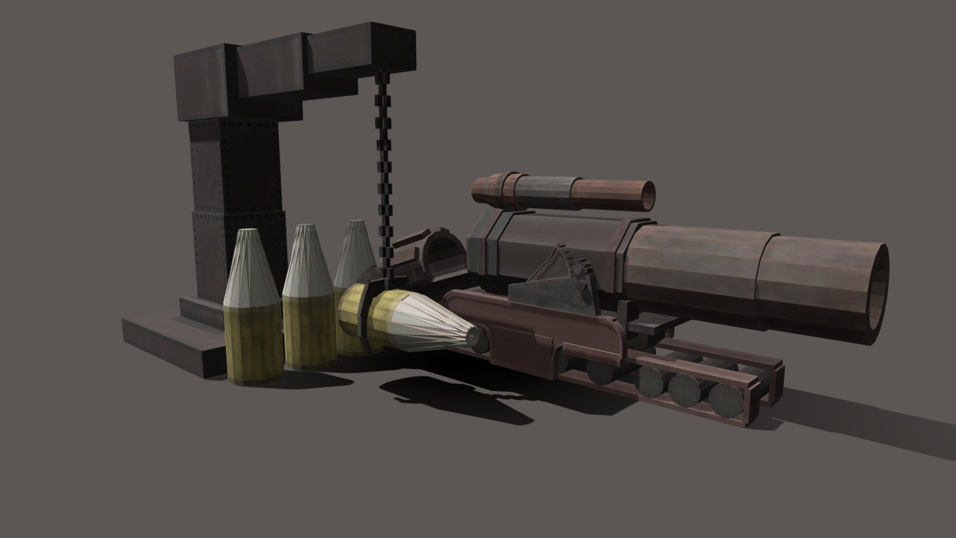 Typhon Heavy Cannon with Crane - 3D model by Raboy (@thatraboy13 ...