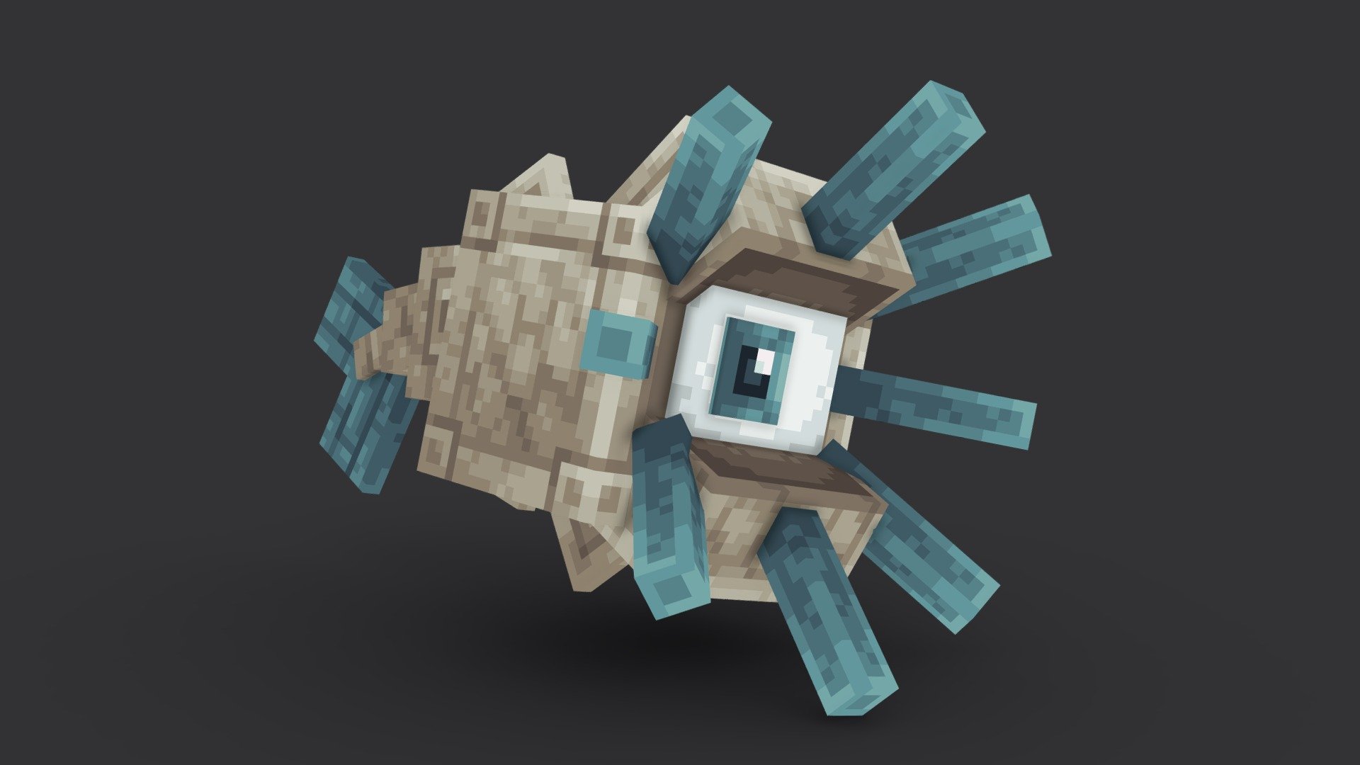 Elder Guardian Redesign Minecraft - 3D model by lukidon [8e3f5da ...