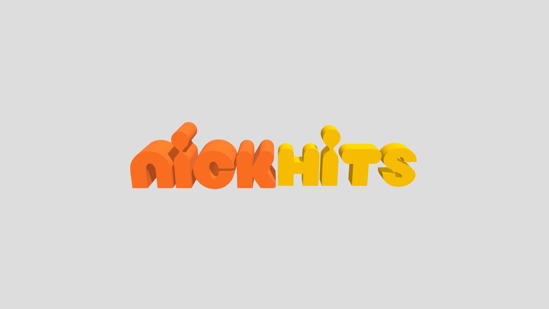 NickHits Logo (Stream Service) [2019-Present] - Download Free 3D model ...