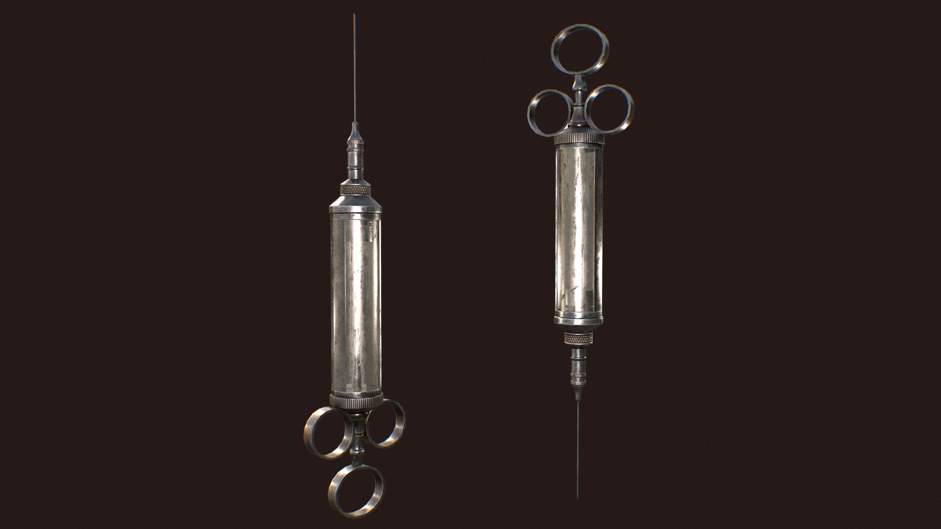 Antique Syringe - 3D model by Tatiana Gladkaya (@tatiana_gladkaya ...