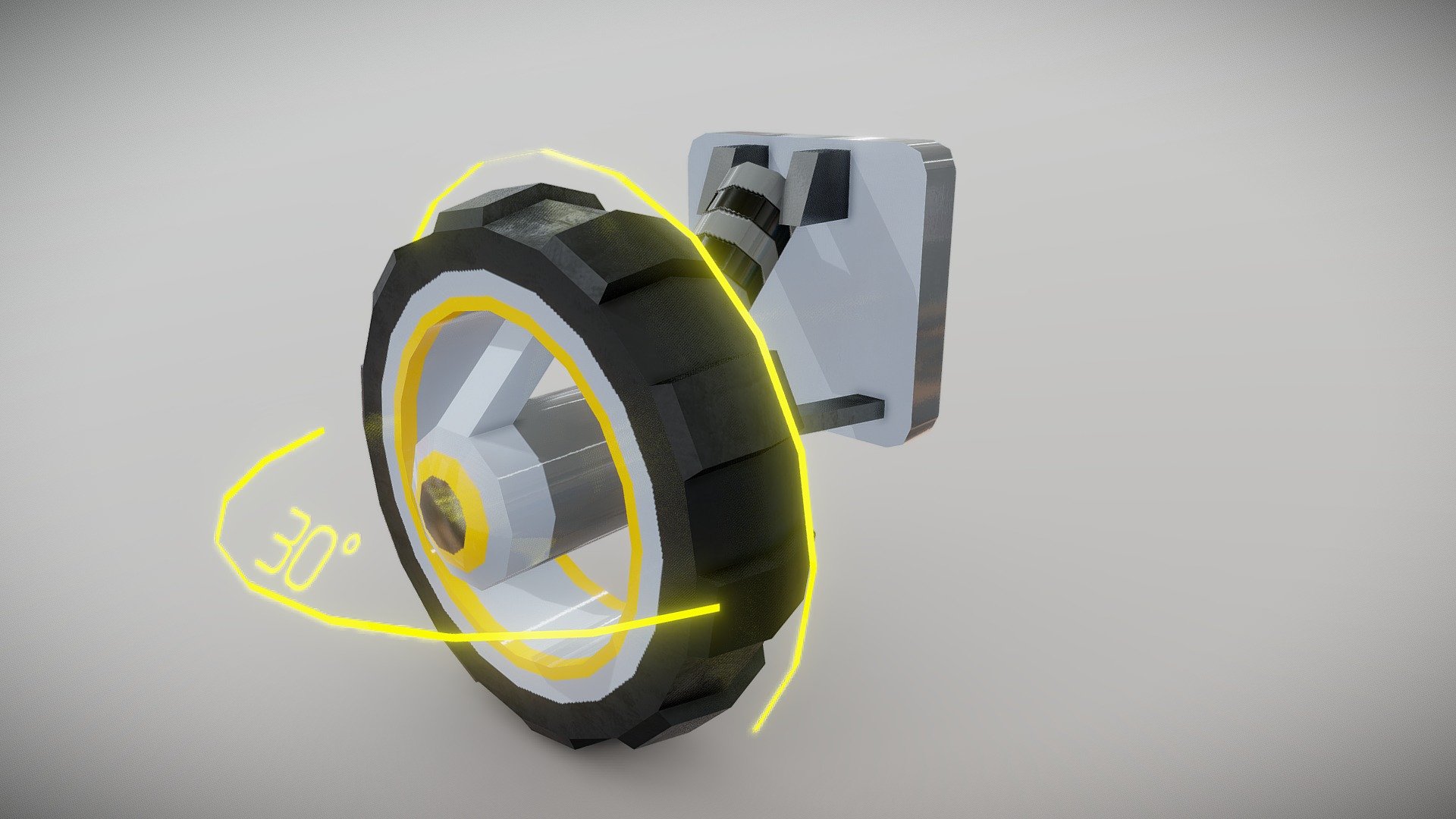 Stylized wheel - Download Free 3D model by Yo.Ri (@grox777) [8e41333 ...