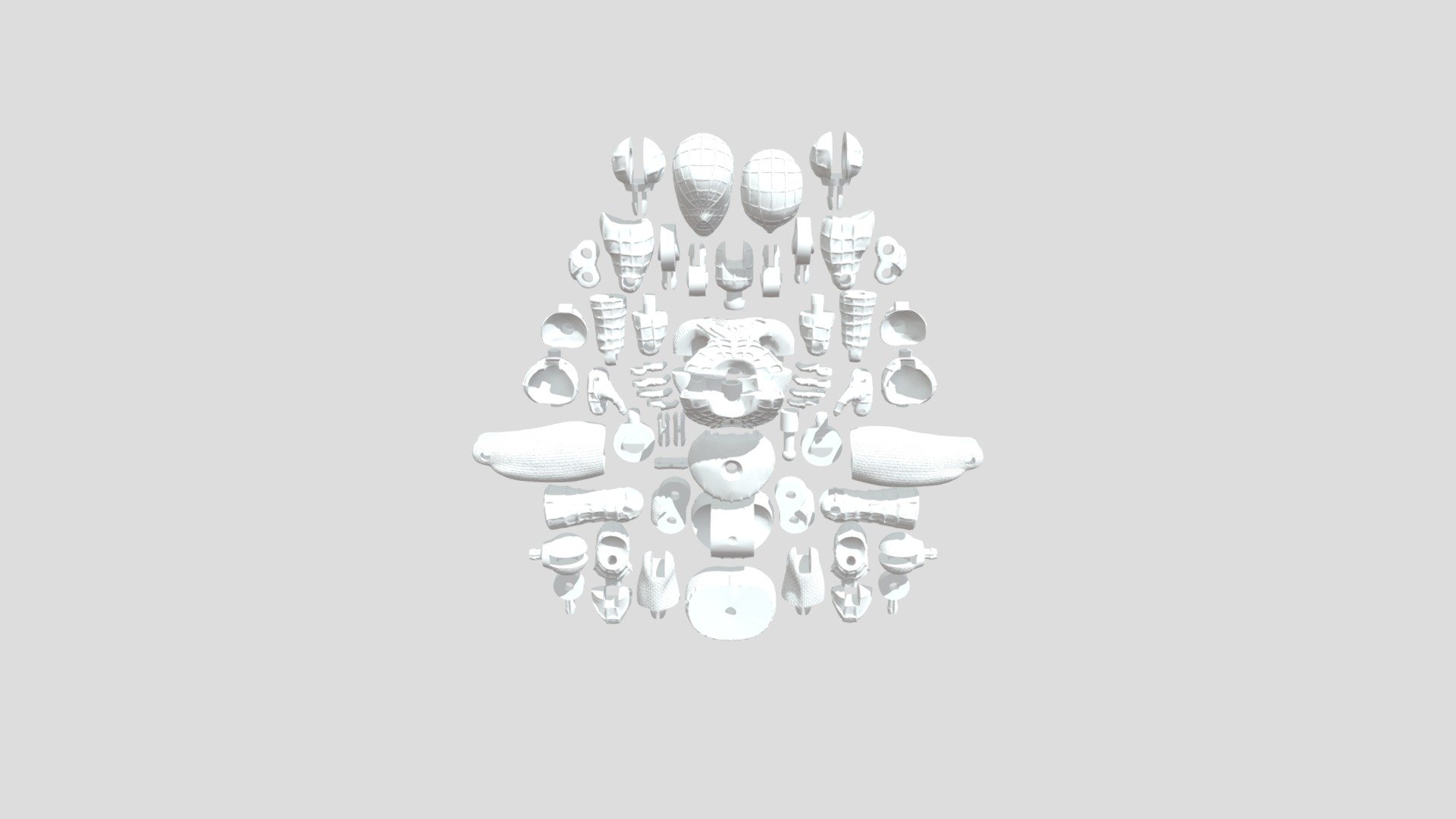 super Posable 3d Definitivo OBJ - 3D model by Murayami [8e42f24 ...