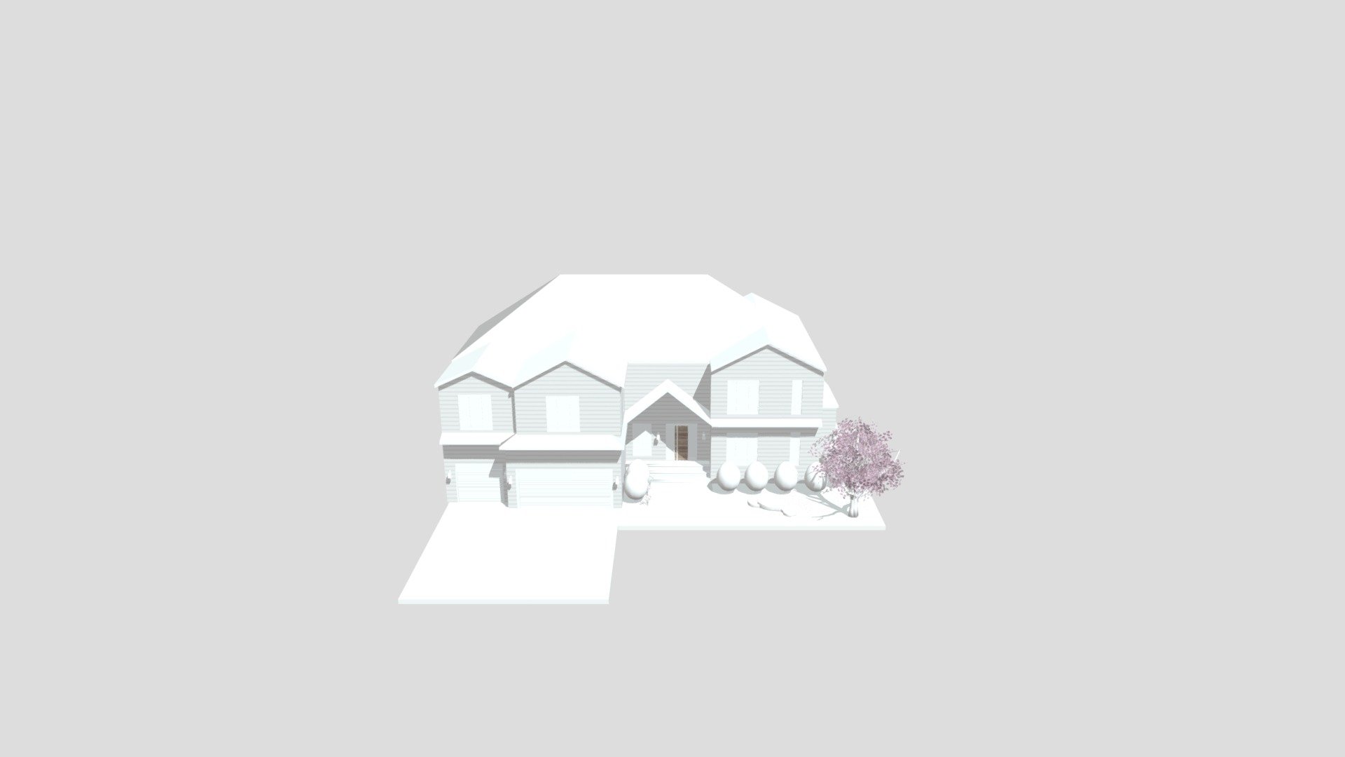 Family House (5B5B) - Download Free 3D model by Home Design 3D ...