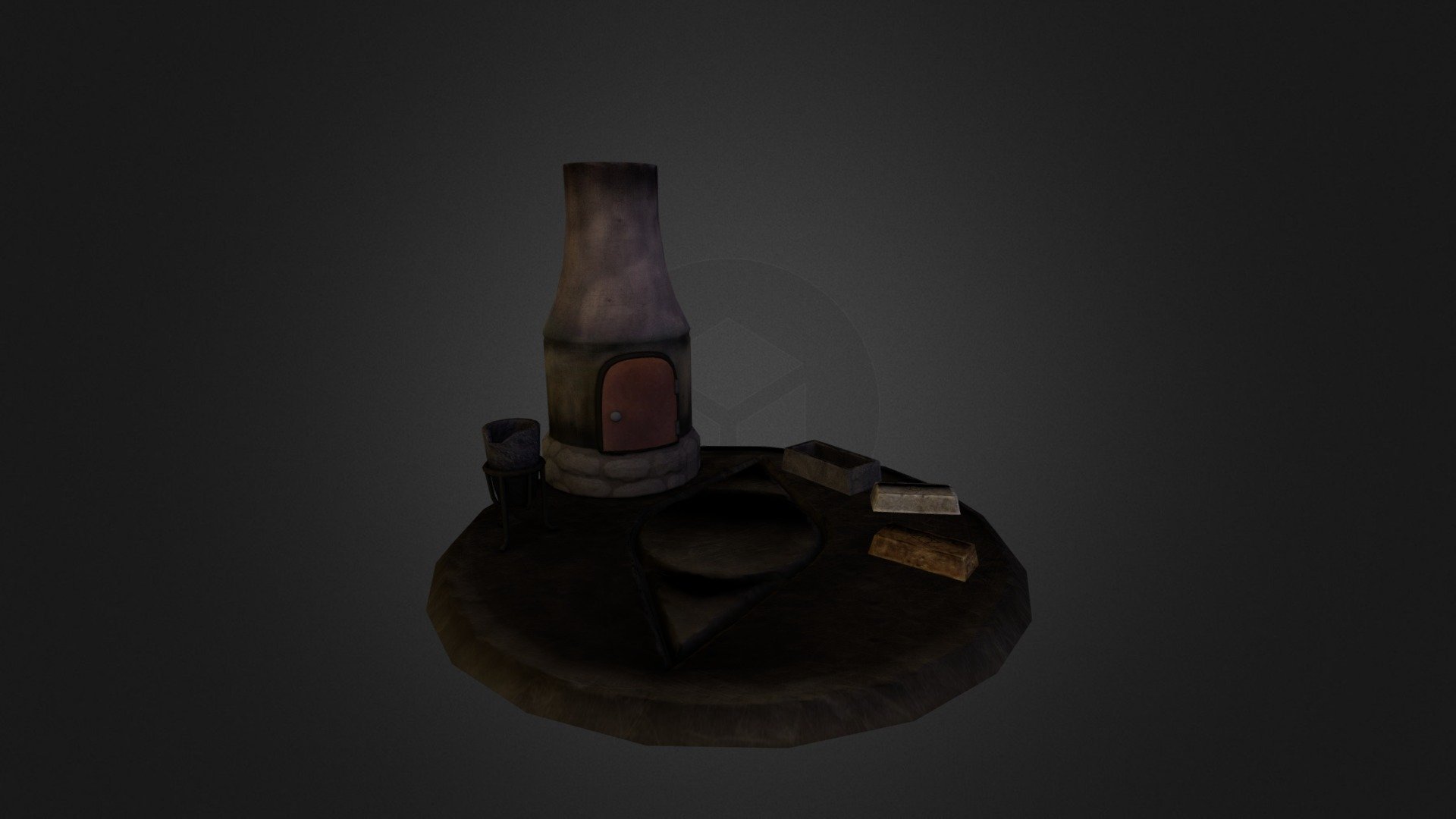 Skyrim Jewelry Smelter - 3D model by ashuradx [8e43b7c] - Sketchfab