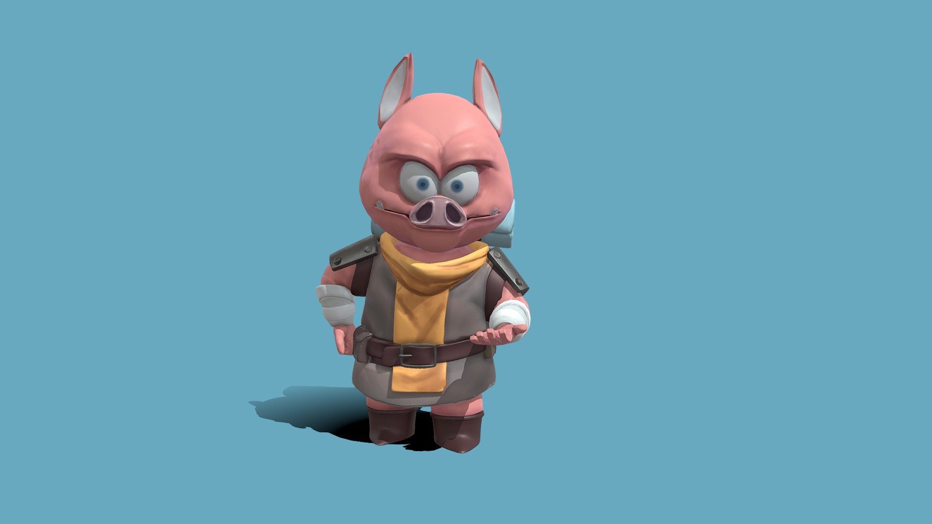 Stylized Character - Download Free 3D model by emmerick.opsomer ...