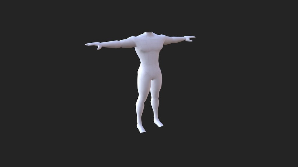 Work In Progress Generic Male Avatar - 3D model by Marchris [8e45e6d ...