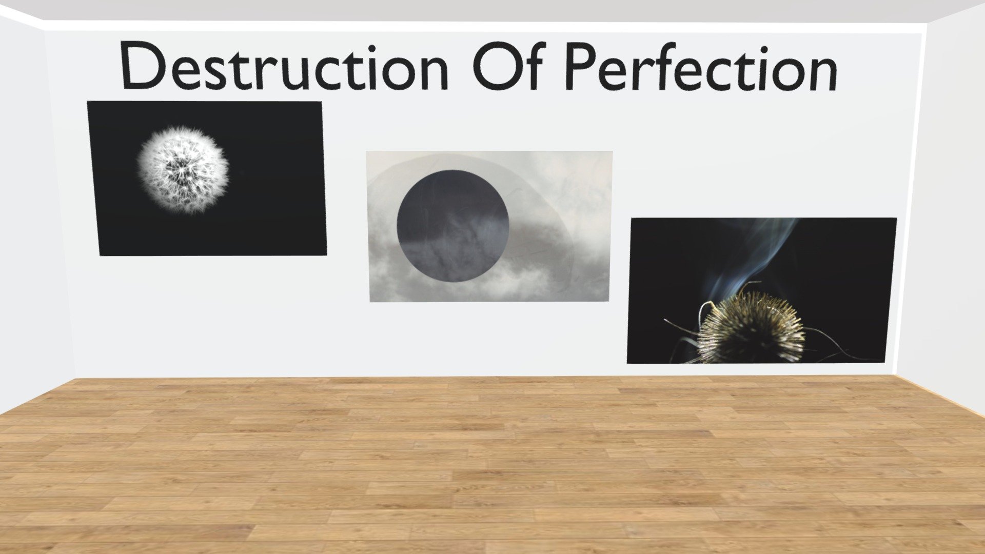 Destruction Of Perfection - Gallery Wall - 3D model by JPSavage ...