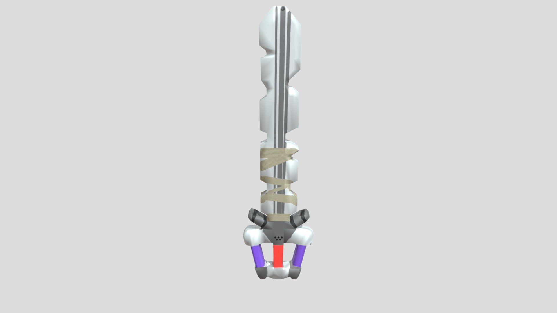 Fenrir Keyblade - 3D model by StarStrike19 [8e48974] - Sketchfab