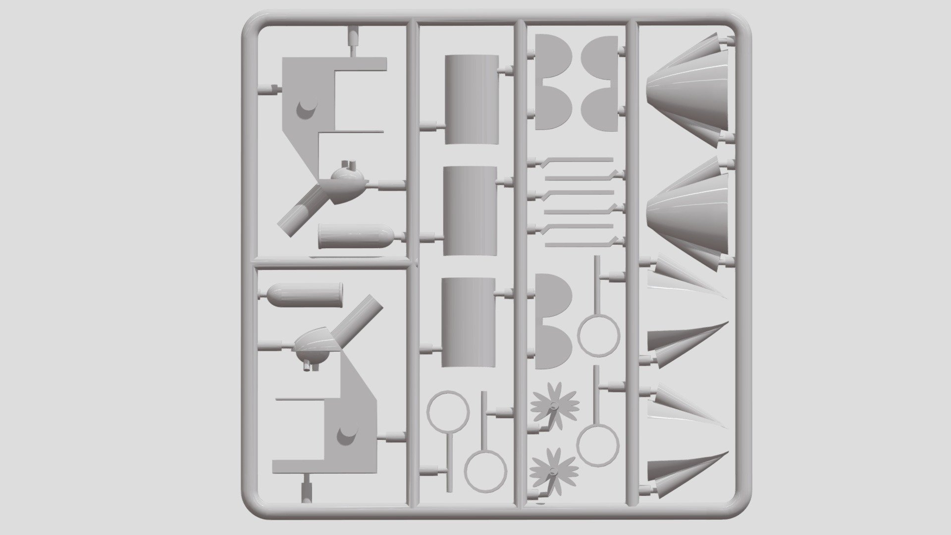 Forensic Analyst S.P.R.U.E. Plastic Sprue Set - Download Free 3D model ...