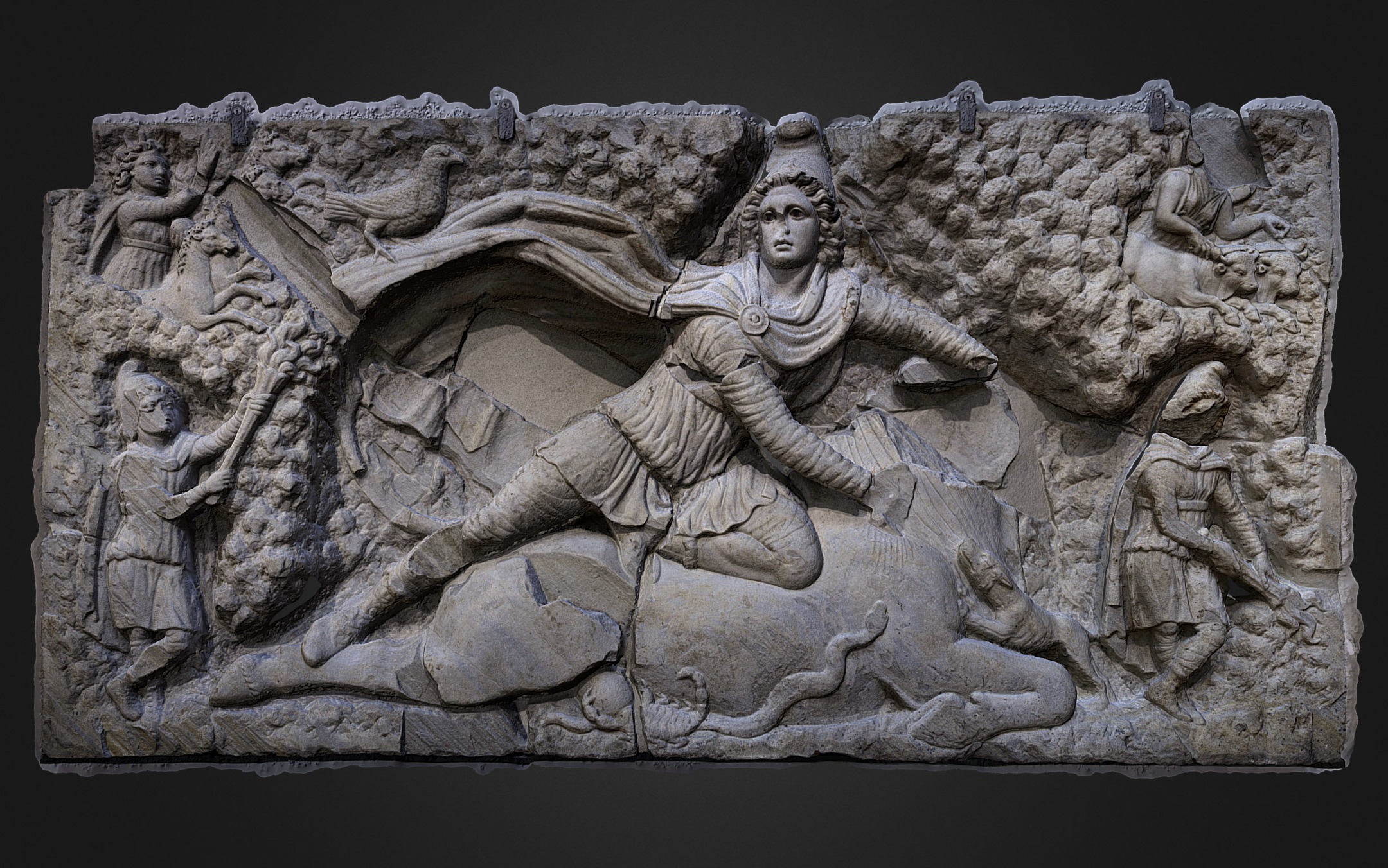 Large relief of Mithra - 3D model by Matt Belt (@rival29) [8e49e87 ...