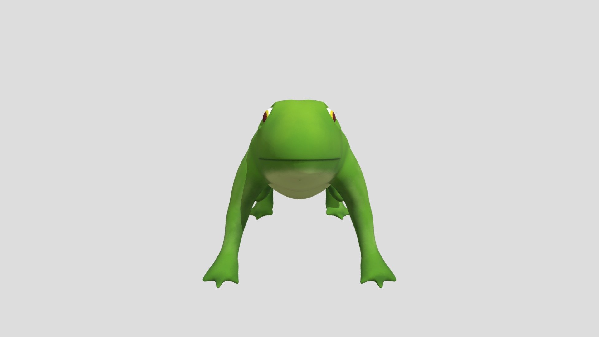 Frog - 3D model by Prem.Sakulnimit [8e4a988] - Sketchfab