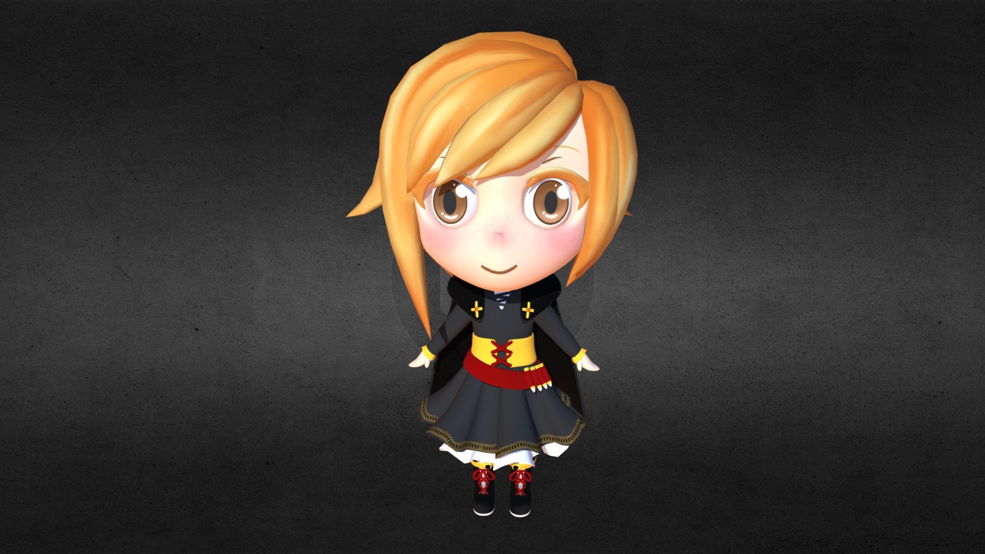 Chibi01 - 3D model by Oat (@oat_nuthapol) [8e4b572] - Sketchfab