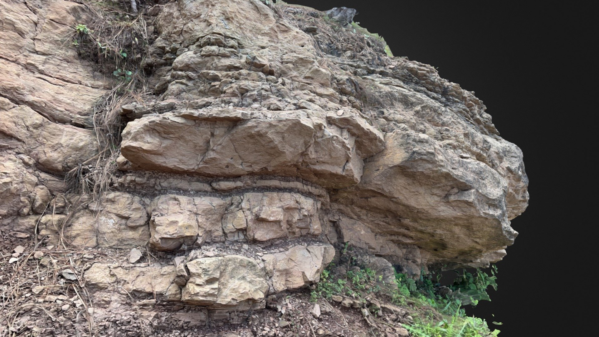 Cliff Face_3 - Download Free 3D model by Asif Janjua (@asifjanjua ...