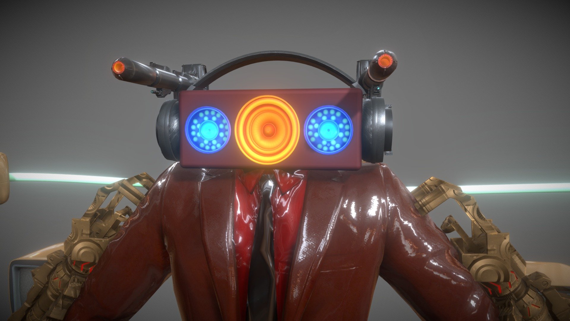 Dark speakerman upgraded - Download Free 3D model by photon (that one ...