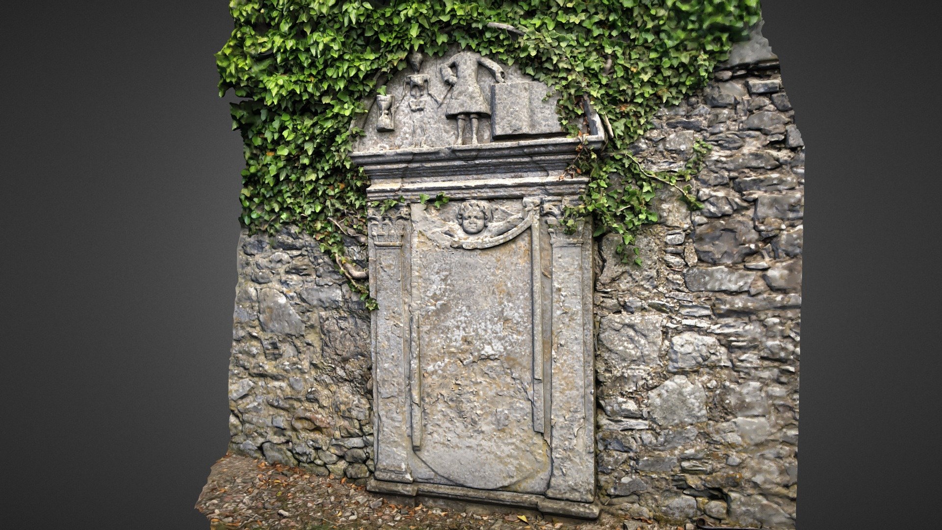Lilliesleaf Kirkyard Memorial - Download Free 3D model by Douglas ...