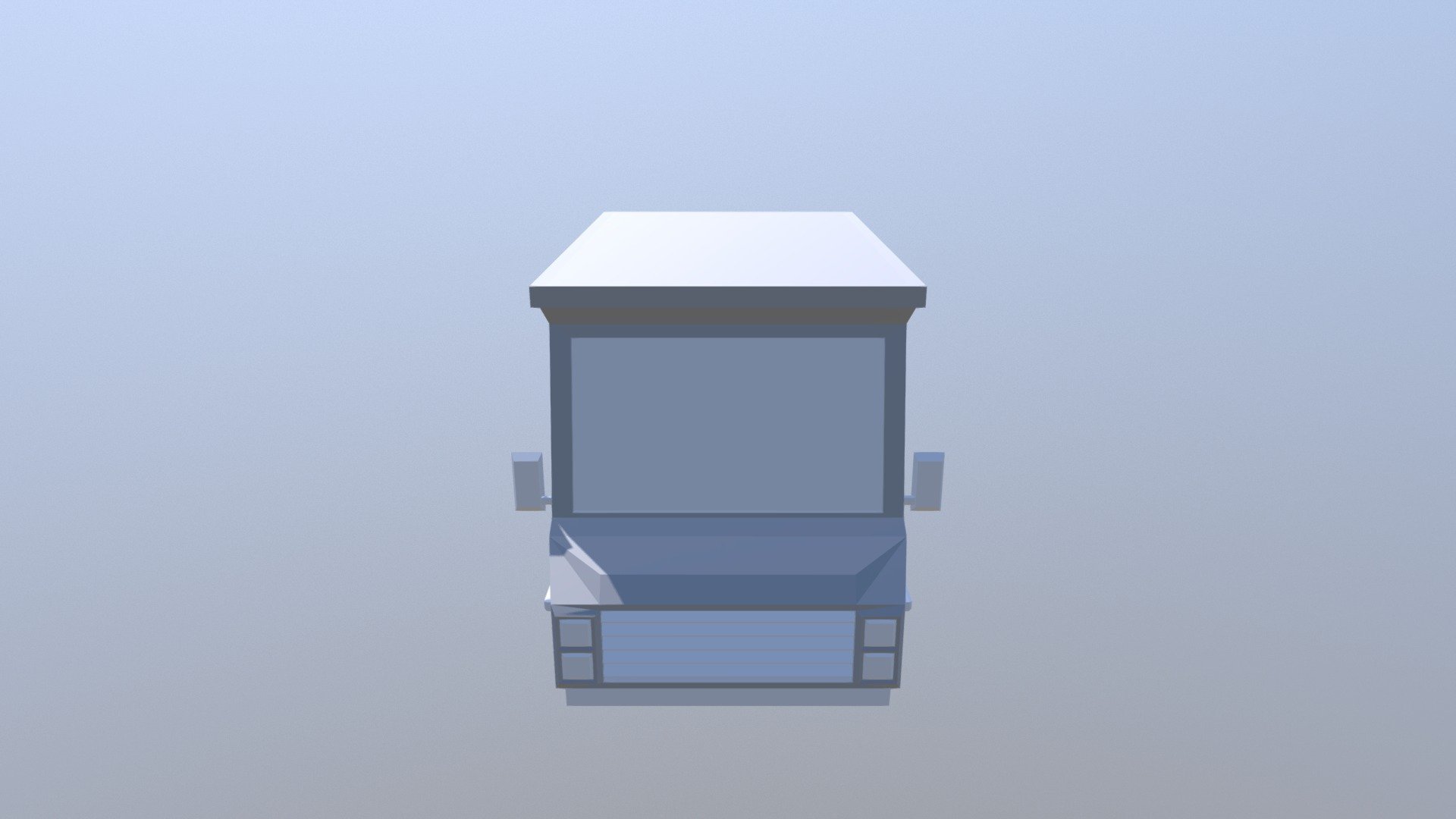 Delivery Car1 - 3D model by tompswell [8e4d4fd] - Sketchfab