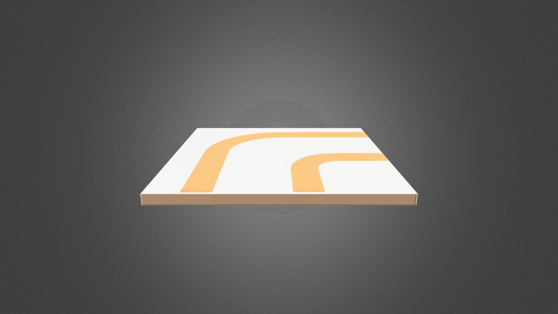 Kit Domo Laranja AC 15x15cm 01 - 3D model by Eliane Revestimentos ...