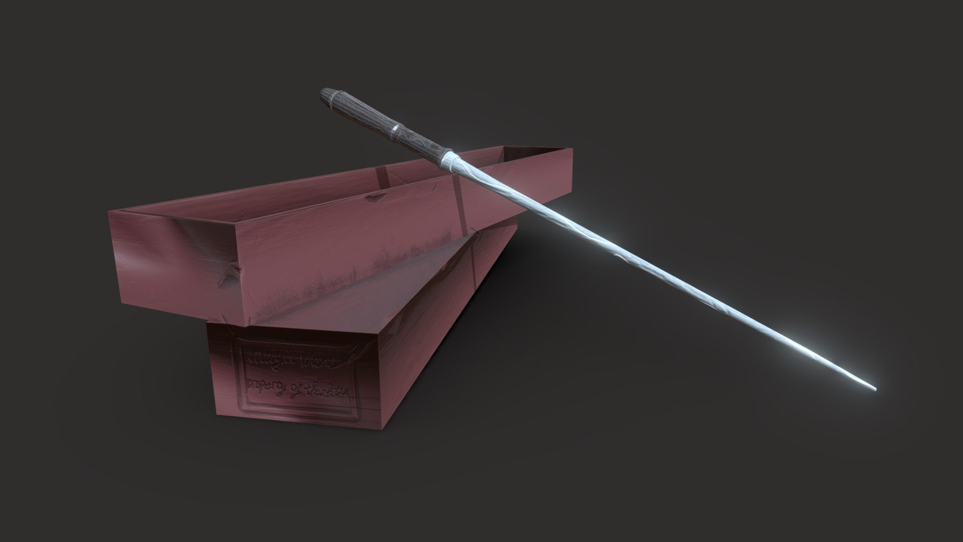 Wand of darkness - Download Free 3D model by Clitus (@tudfam6) [8e4f465 ...