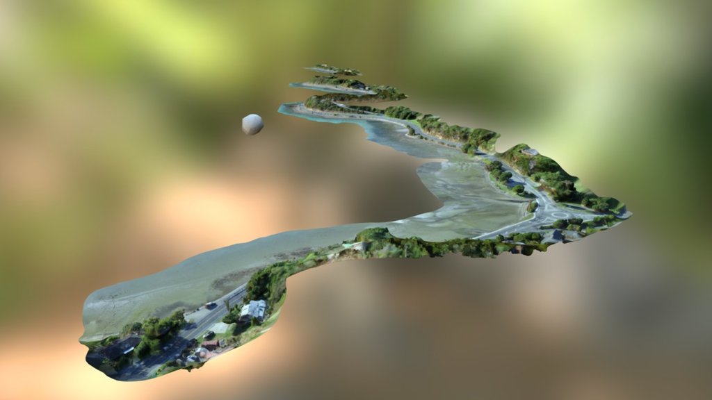 Sh58 Seawall Simplified 3d Mesh - 3D model by WSP (@opuspix4d) [8e4fd7f ...