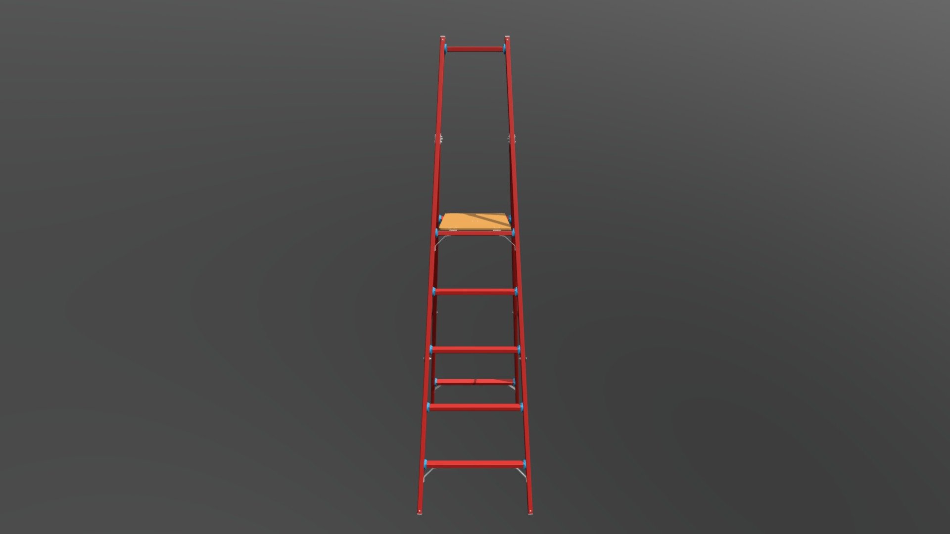 Fiberglass Step-ladder 1,5 m - 3D model by ihar.valasatau [8e501fb ...