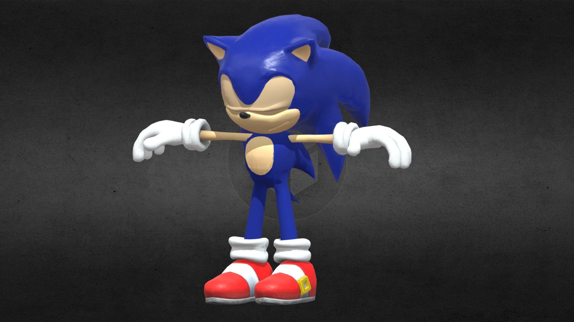 DreamCast Sonic RESTORING (WIP) - 3D model by Sonic Plush Universe ...