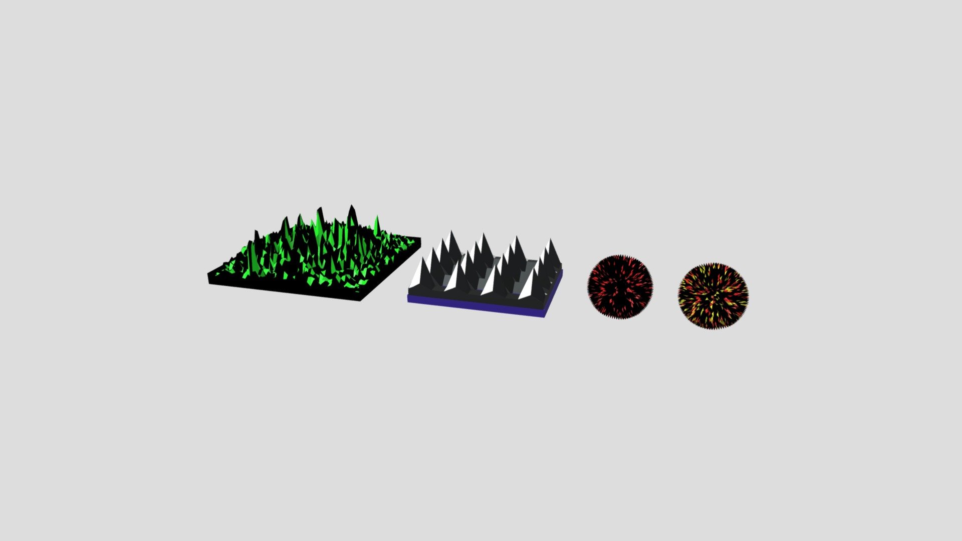 Obstacles - 3D model by kinshuk36 [8e5268f] - Sketchfab