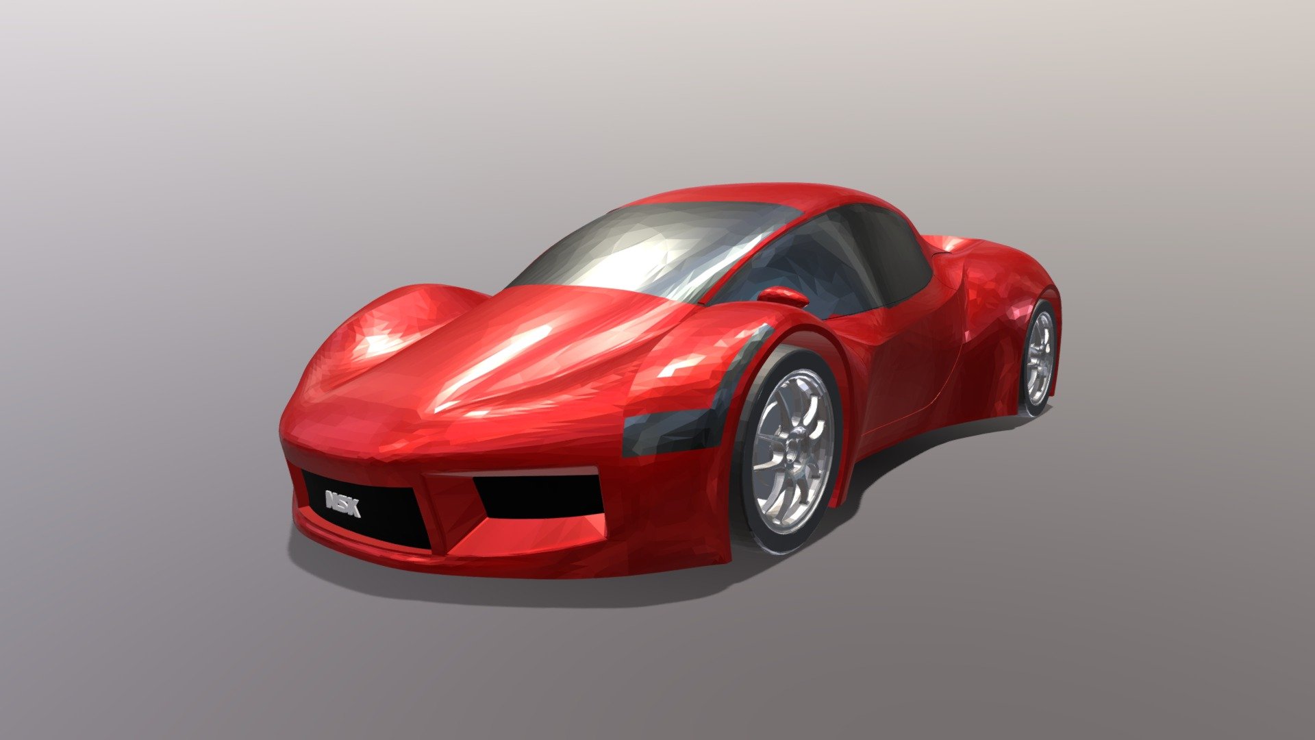 red_car - 3D model by brianeno [8e52a92] - Sketchfab