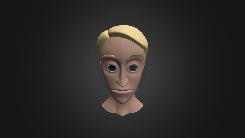 Cartoon Head - 3D model by Patrick Munroe (@patato) [8e54f2a] - Sketchfab