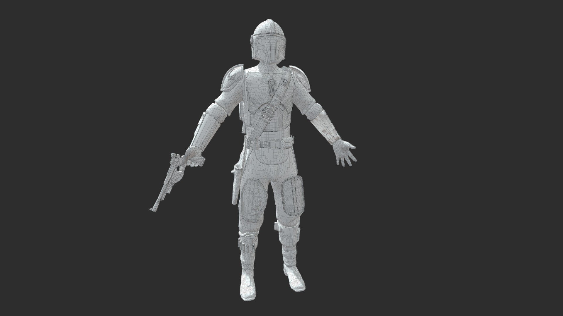 The Mandalorian - 3D model by Cope_CG (@Laurie.Cope) [8e55717] - Sketchfab