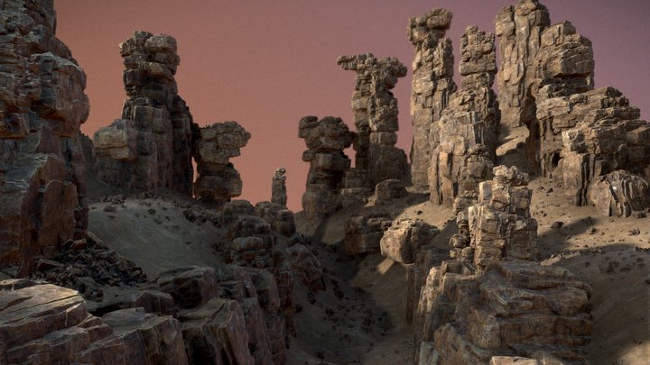 Rock 3D models - Sketchfab