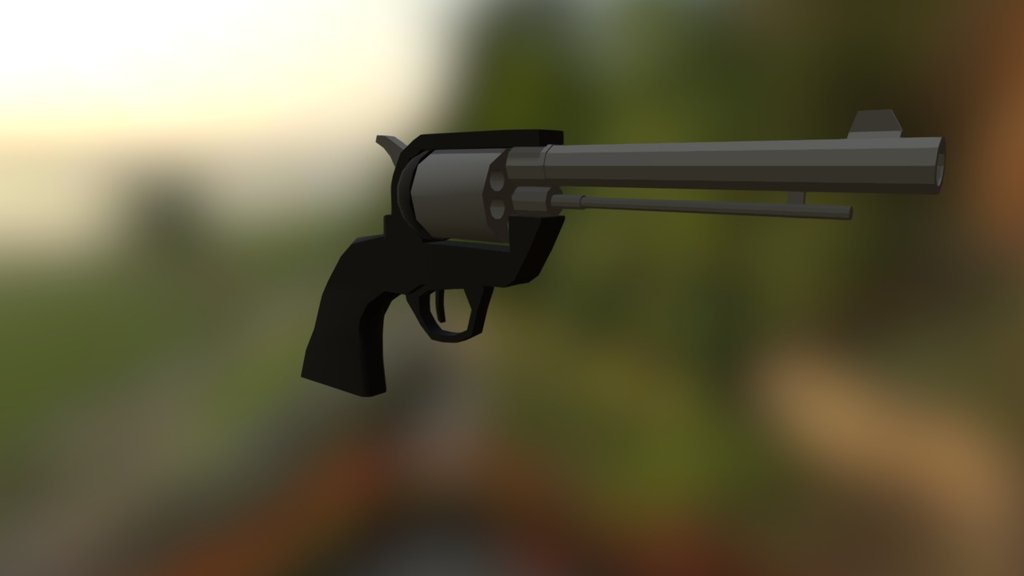 Revolver - Peacemaker - 3D model by Petersfun [8e58171] - Sketchfab