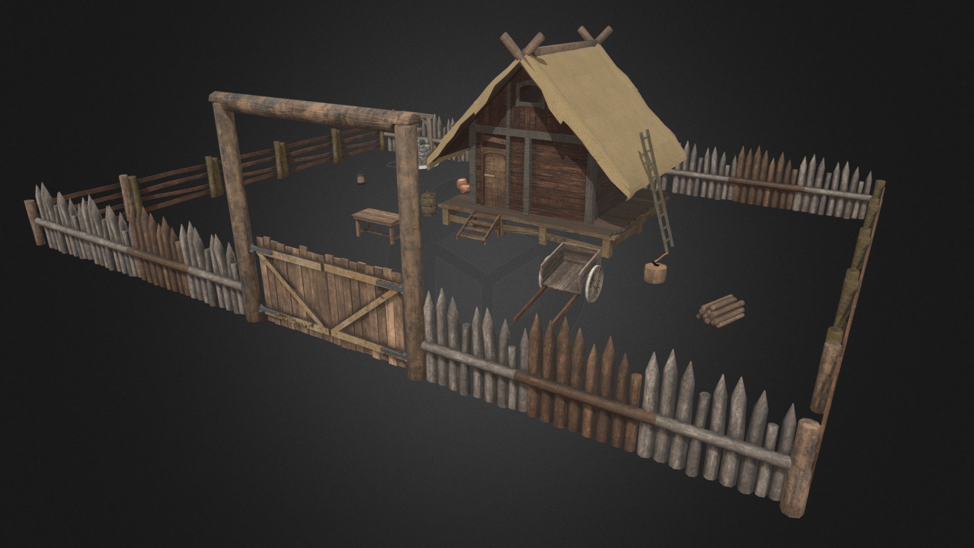 Village House - Buy Royalty Free 3D model by Dimension Dazzle ...
