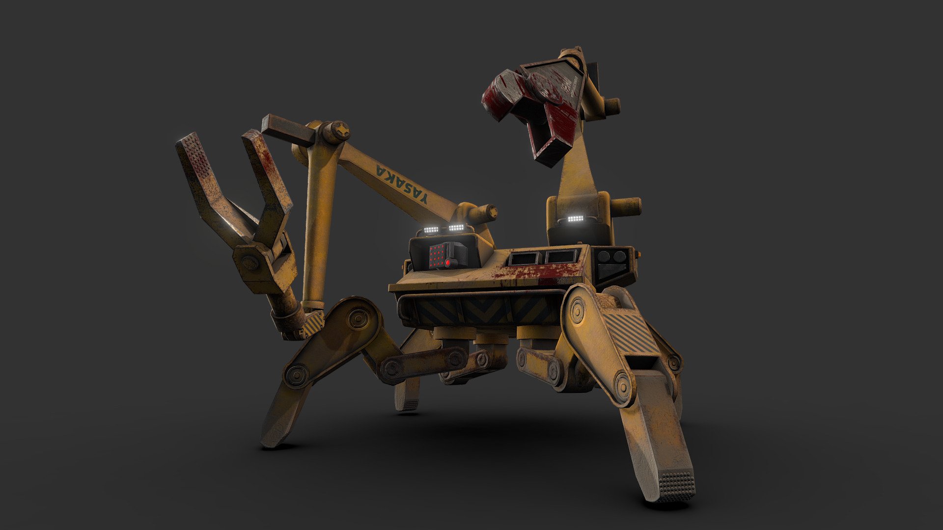 Yasaka Hydra 650 (Killer Robot) - 3D model by Renafox (@kryik1023 ...