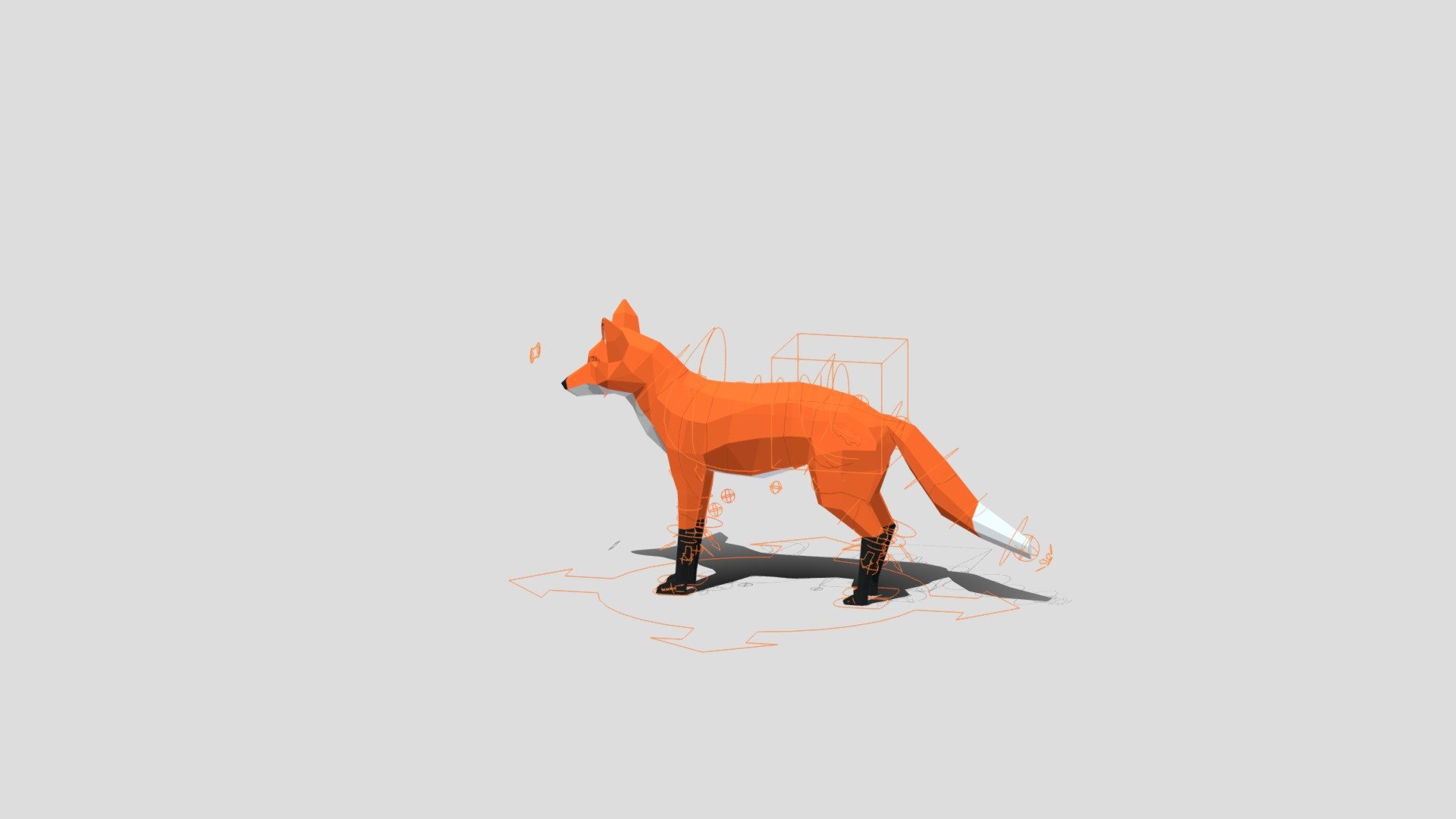 LowPoly Fox - Download Free 3D model by Anisura [8e5cc36] - Sketchfab