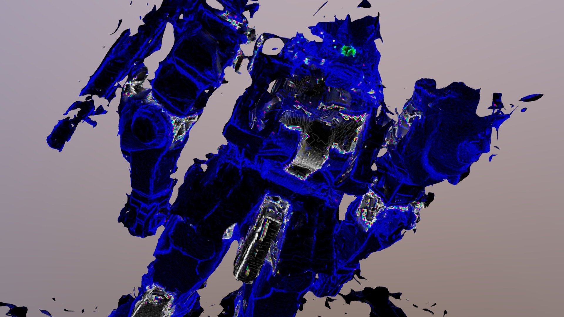 Zaku2 TRON HD (3DF Zephyr) - 3D model by hou_sou_shi [8e5d0d6] - Sketchfab